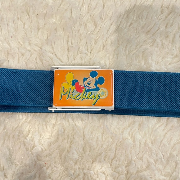 Disney | Accessories | Disneys Mickey Mouse Kids Childrens Belt Blue ...